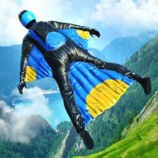 Base Jump Wing Suit Flying - granny games online