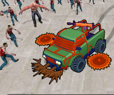 Zombie Drive Survivor - granny games online