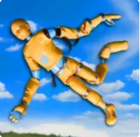 Mega Fall Ragdoll Simulator - granny games online